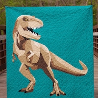 PDF Quilt Block Pattern – Stegosaurus – Dinosaur Quilt - Etsy