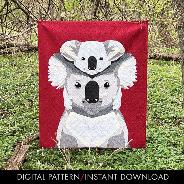 Koala Quilt Pattern - Etsy