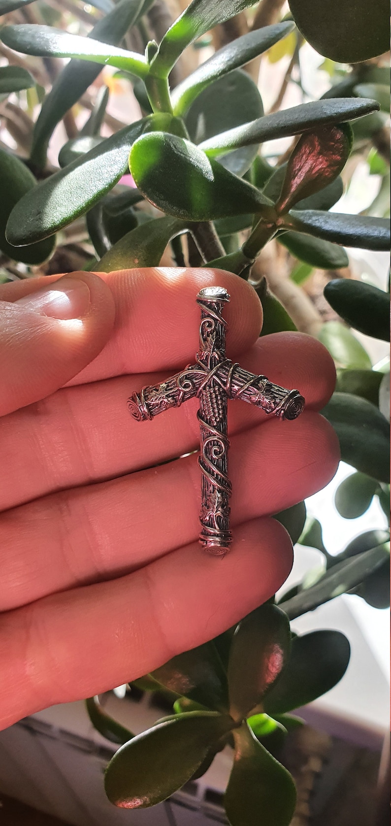 Saint Nino's Cross Vine Cross Grape Cross Cross With | Etsy
