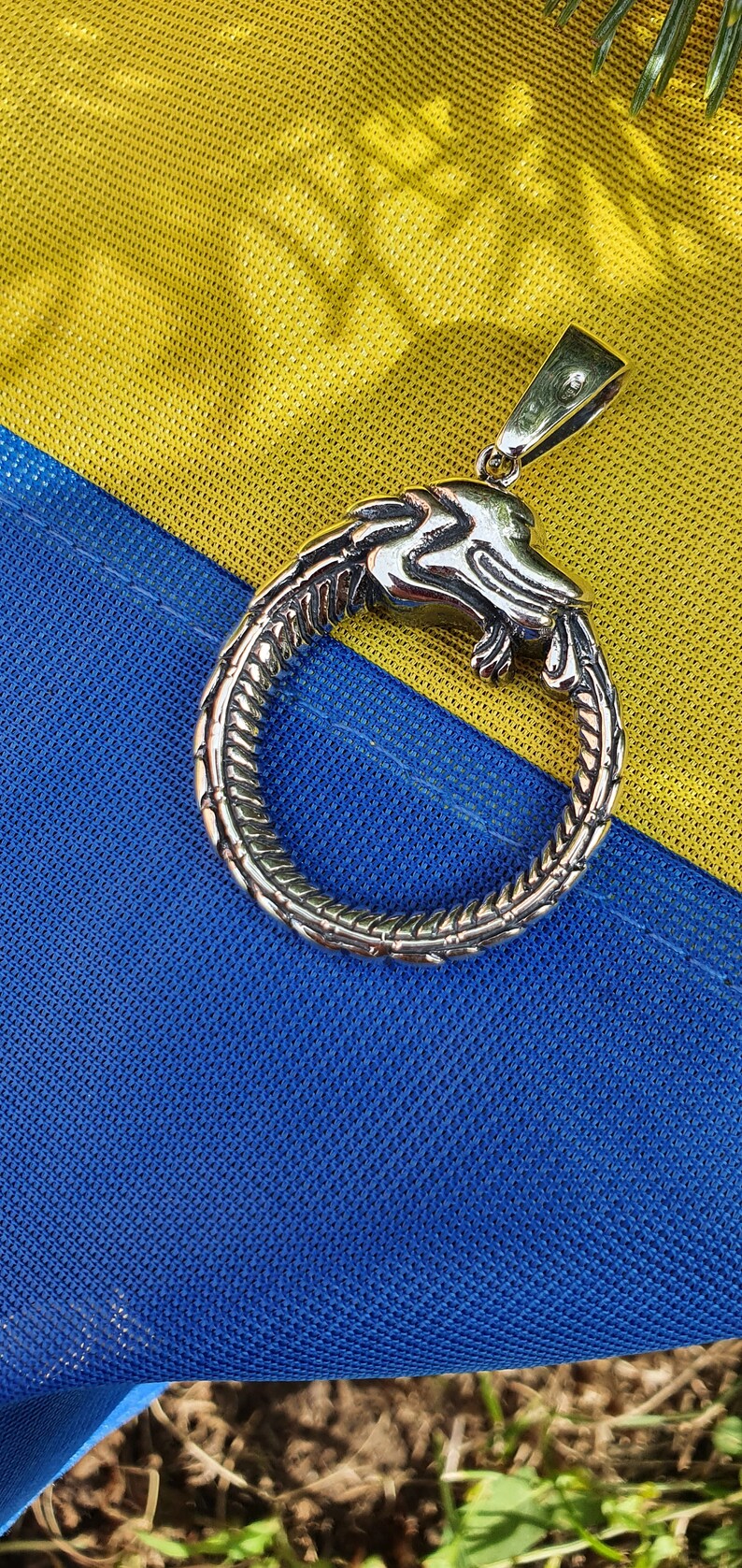 Pendant Ouroboros Amulet Ouroboros Necklace Ouroboros - Etsy