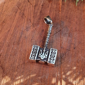 Amulet Thor's Hammer With the Coat of Arms of - Etsy