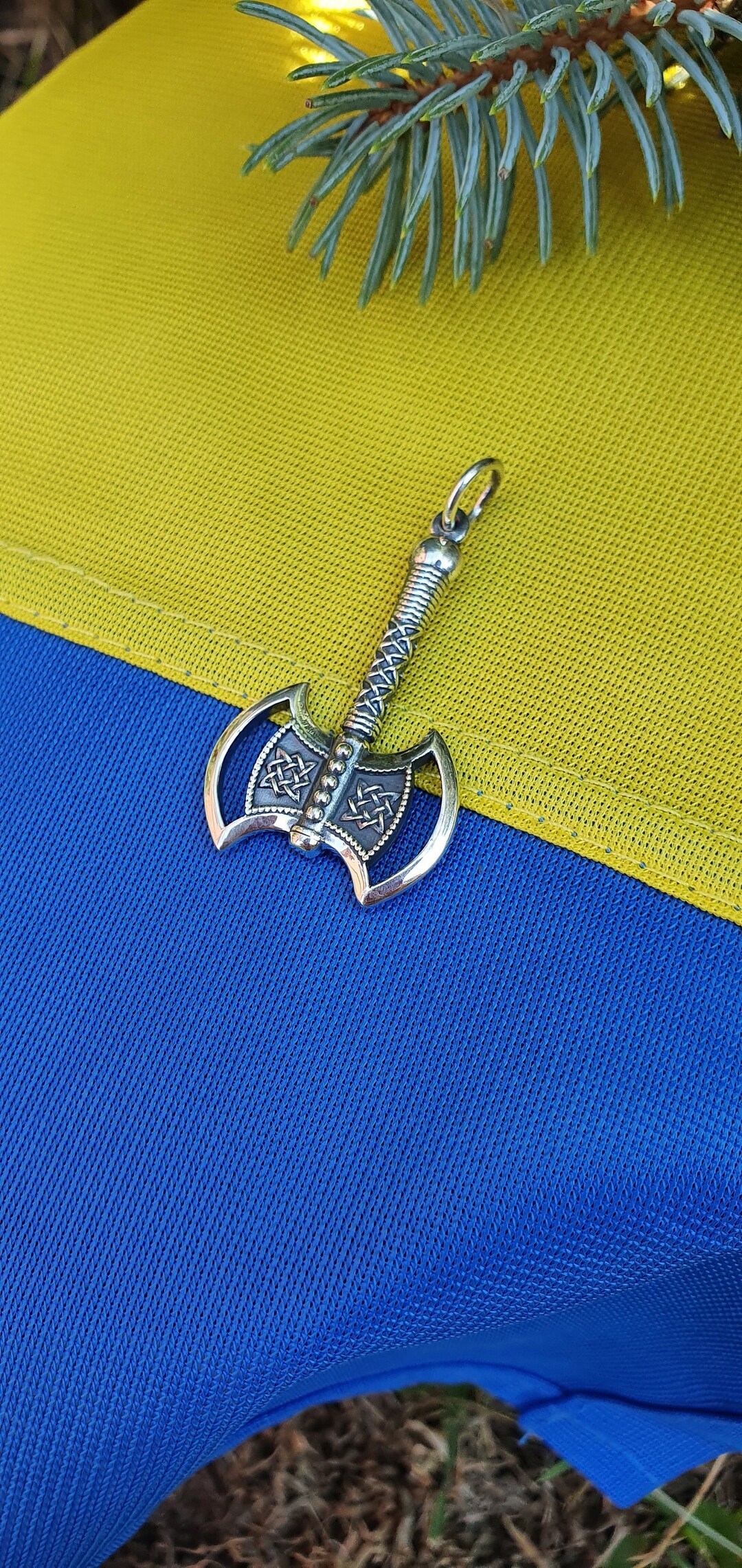 Pendant Ax of Perun Axe of Perun Amulet Axe Pendant - Etsy