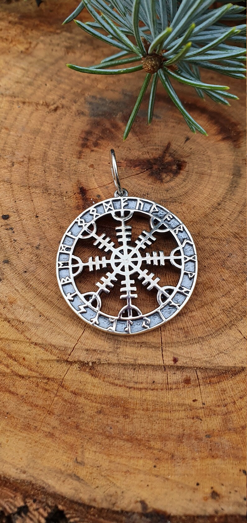 Amulet Helmet of Fear Amulet Helmet of Horror Pendant Helmet - Etsy