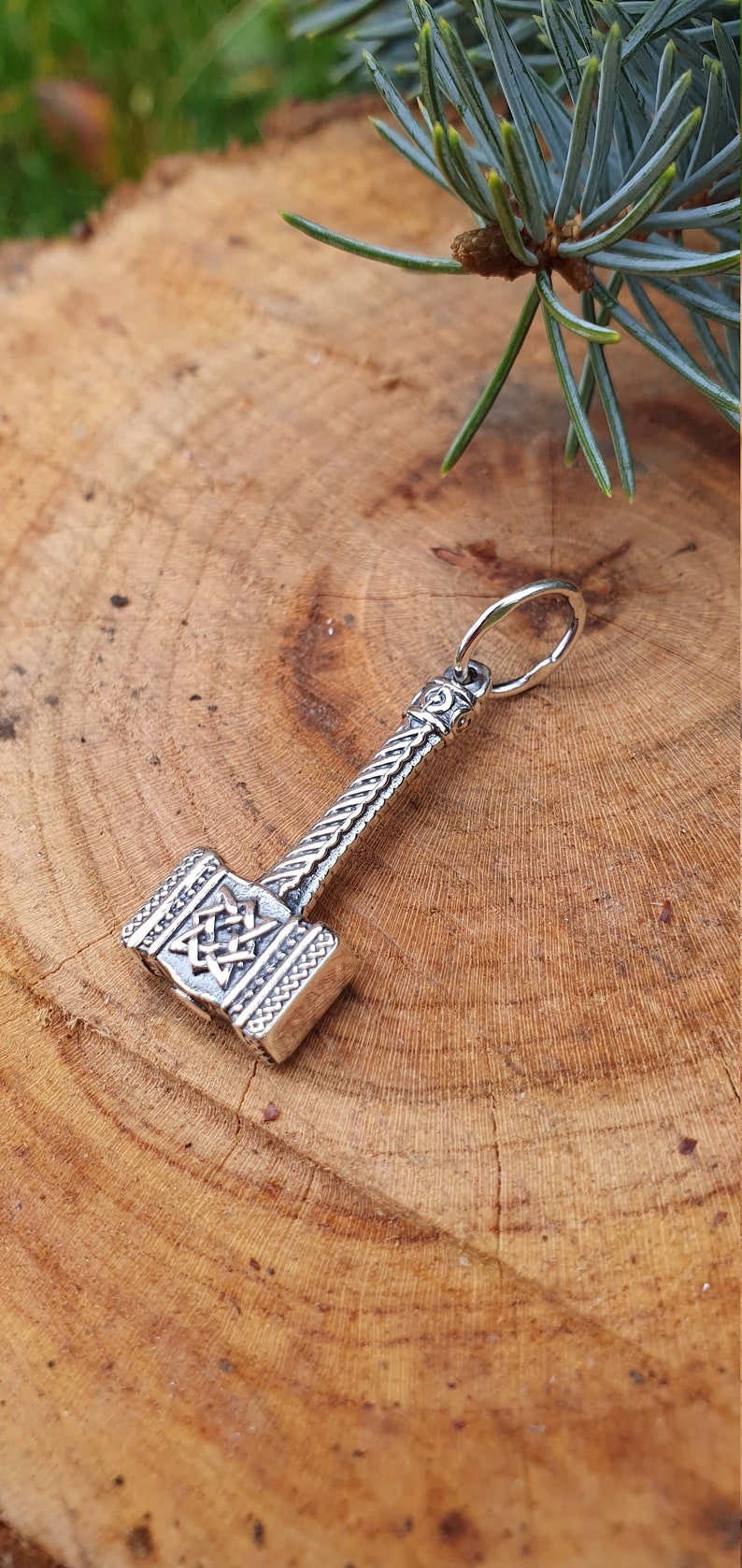 Amulet Thor's Hammer Thor's Hammer Pendant Mjolnir - Etsy