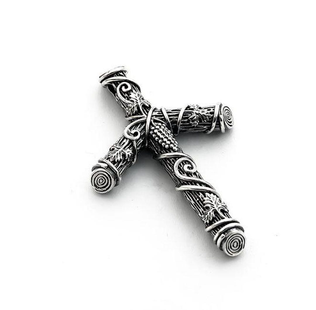 Saint Nino's Cross, Vine Cross, Grape Cross, Cross With Vine, Cross ...