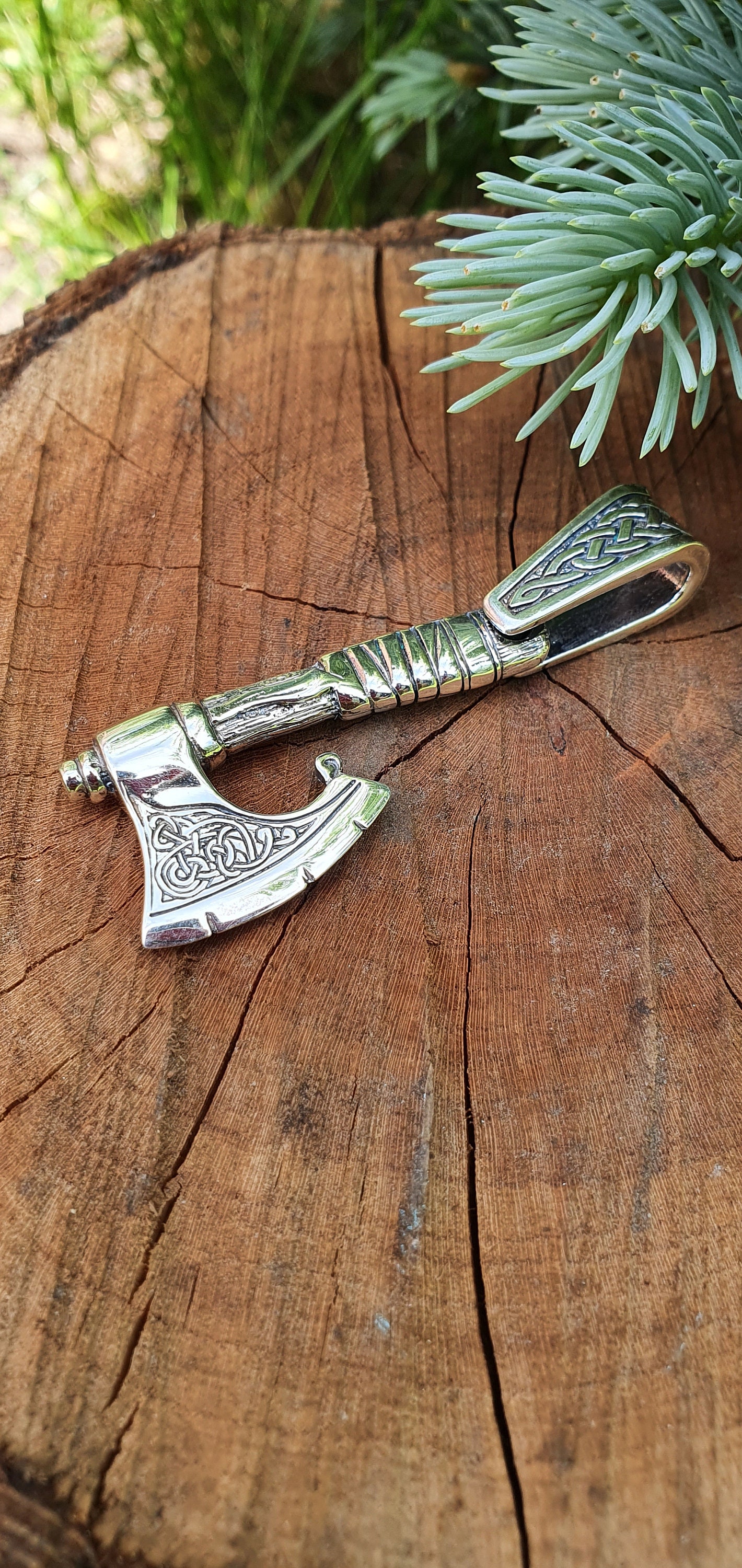 Pendant Ax of Perun Axe of Perun Amulet Axe Pendant - Etsy