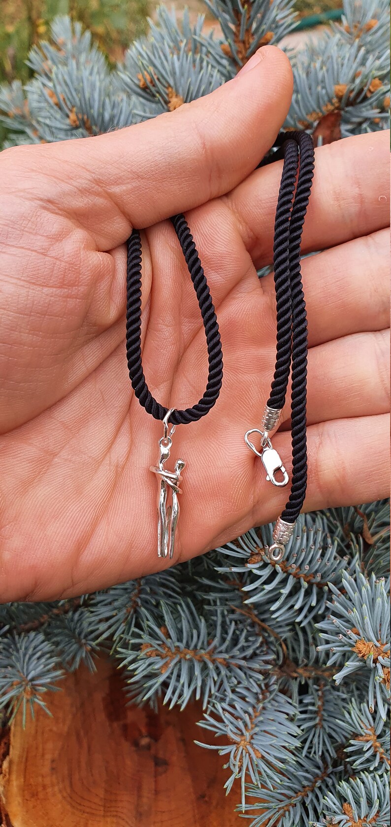 Hugging Couple Pendant Boy and Girl Pendant Lovers Pendant - Etsy