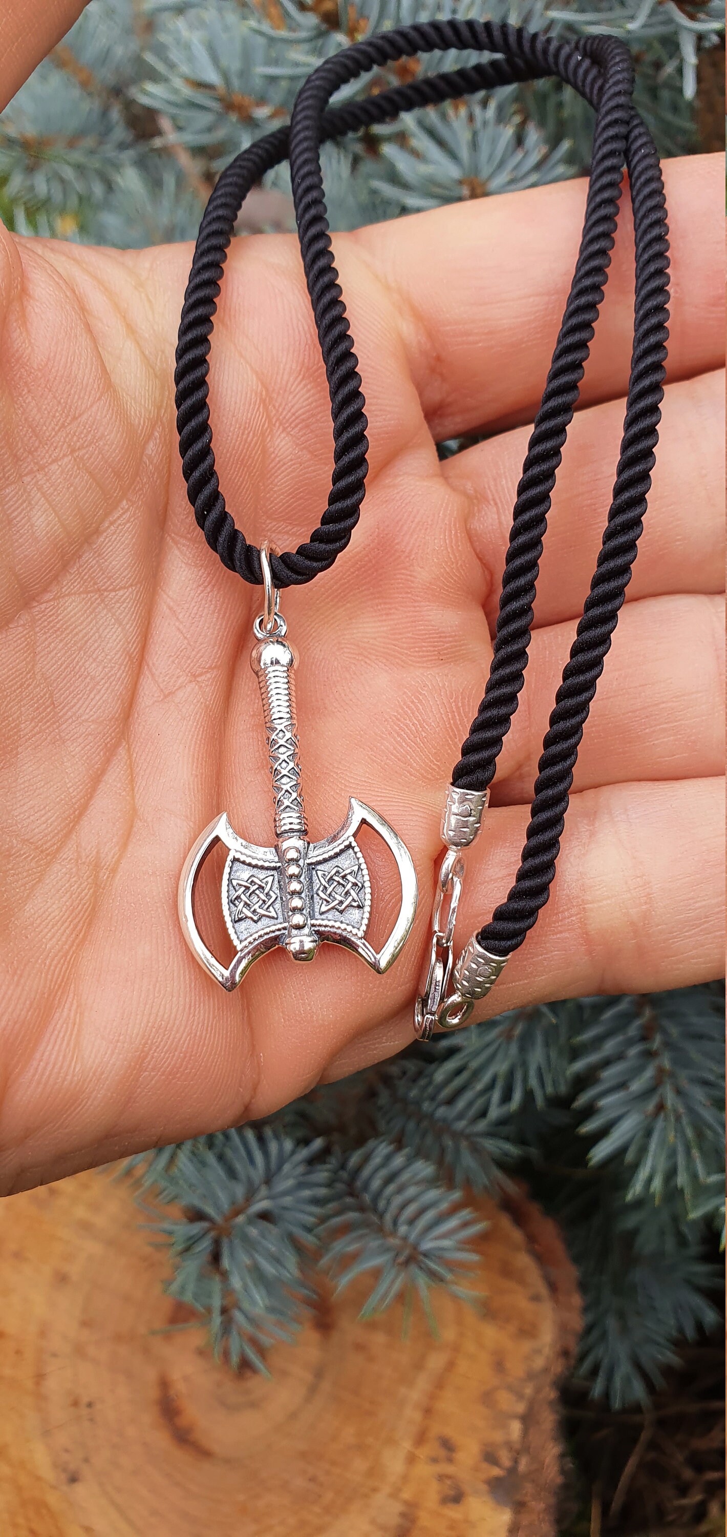 Pendant Ax of Perun Axe of Perun Amulet Axe Pendant - Etsy