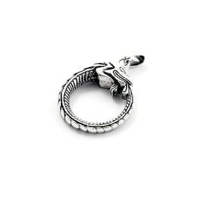 Pendant Ouroboros, Amulet Ouroboros, Necklace Ouroboros, Silver ...