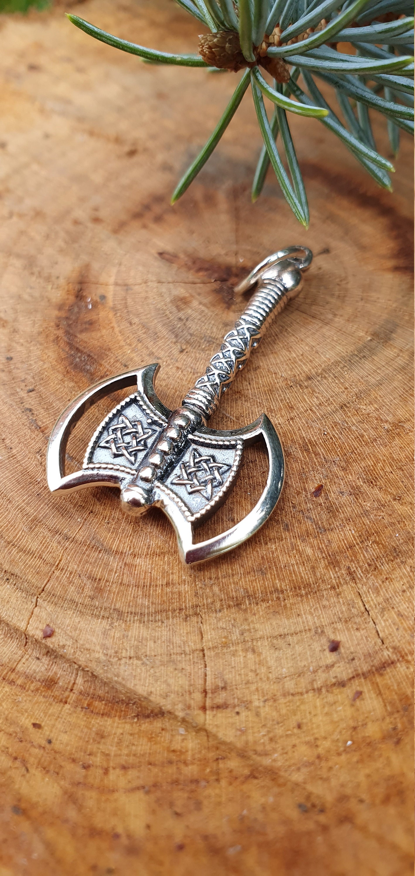 Pendant Ax of Perun Axe of Perun Amulet Axe Pendant - Etsy