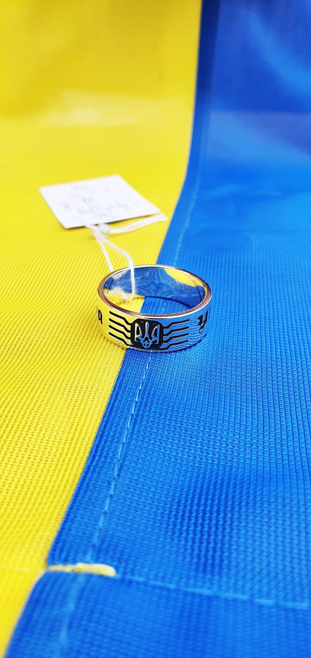 Ring Glory to Ukraine, Ring Coat of Arms of Ukraine, Trident Ring of ...