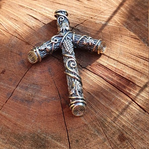 Saint Nino's Cross, Vine Cross, Grape Cross, Cross With Vine, Cross ...