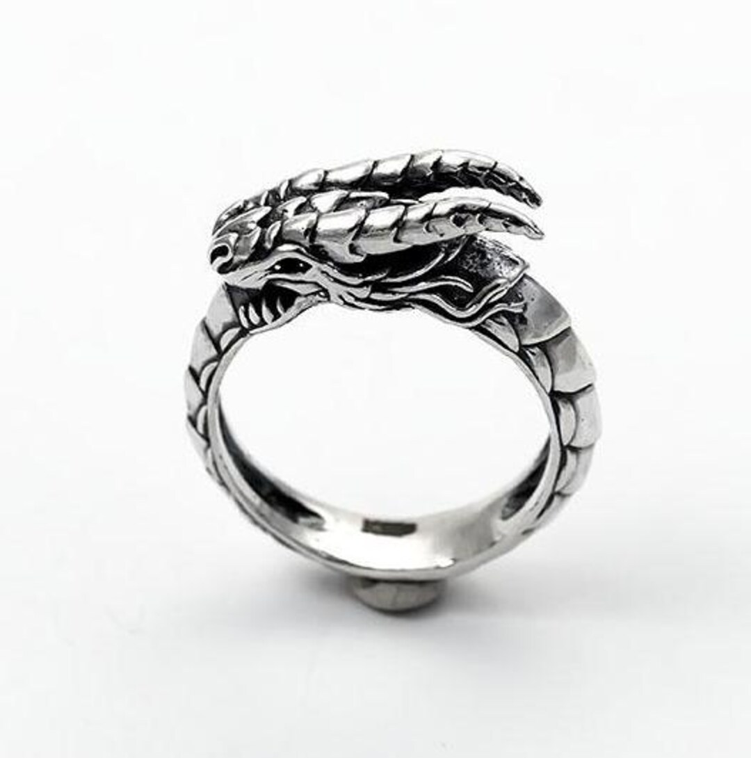 Ouroboros Ring, Ouroboros Jewelry, Dragon Ouroboros, Ouroboros Ring ...