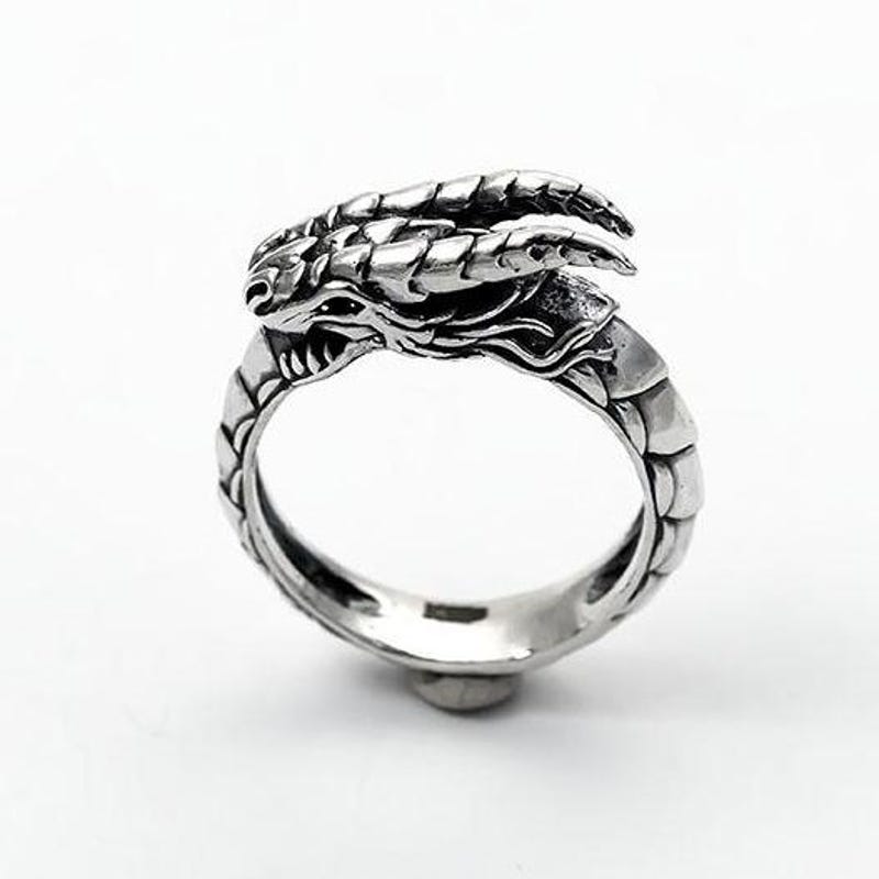 Ouroboros Ring - Etsy