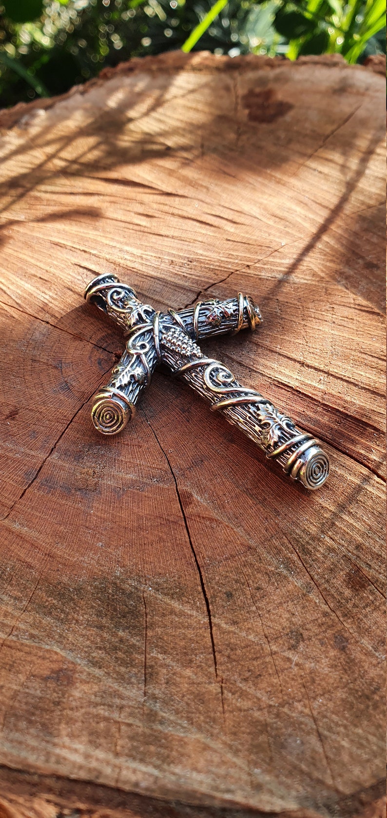 Saint Nino's Cross Vine Cross Grape Cross Cross With | Etsy