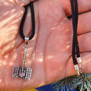 Amulet Thor's Hammer With the Coat of Arms of - Etsy