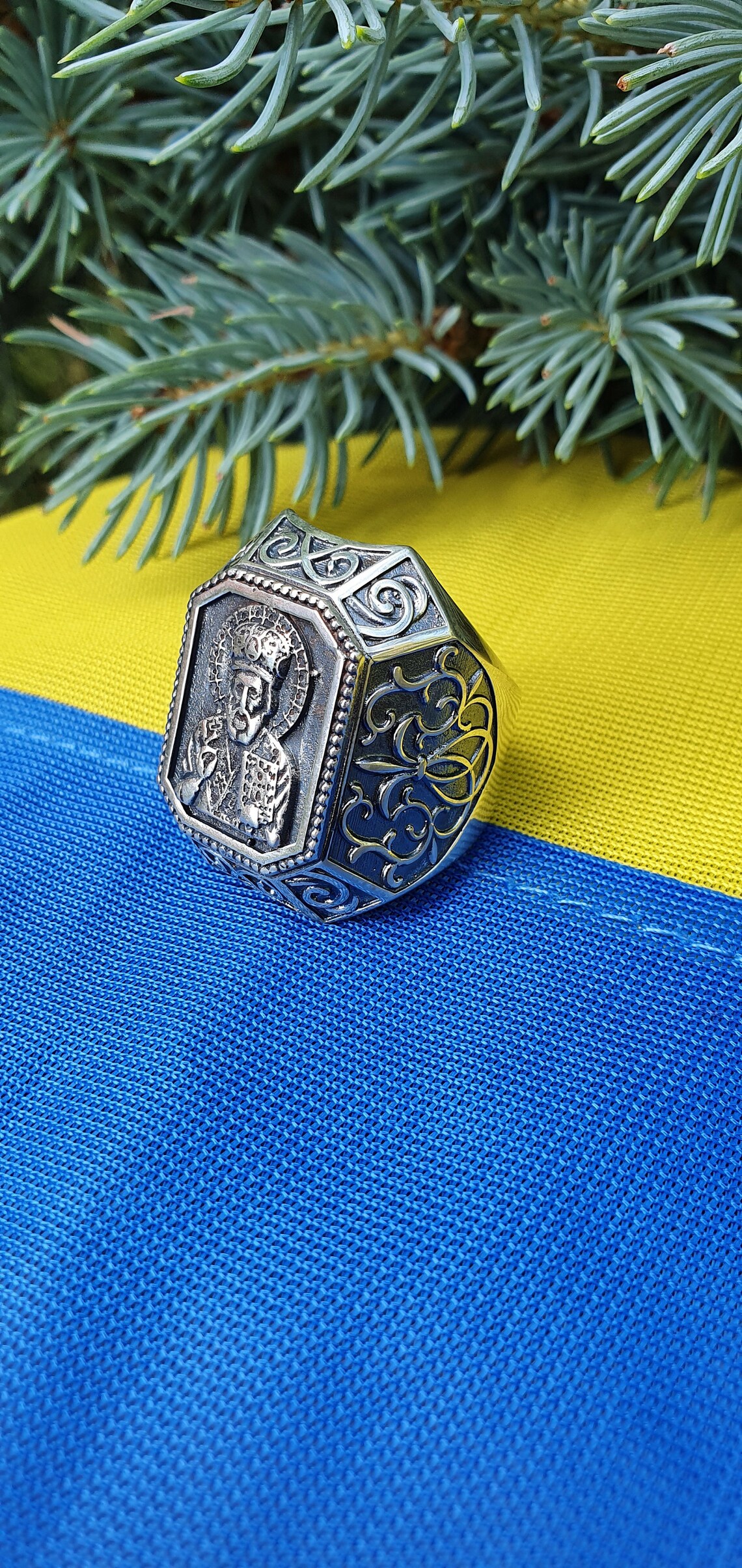 Ring Nicholas the Wonderworker Silver Saint's Ring Ring - Etsy