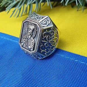 Ring Nicholas the Wonderworker Silver Saint's Ring Ring - Etsy