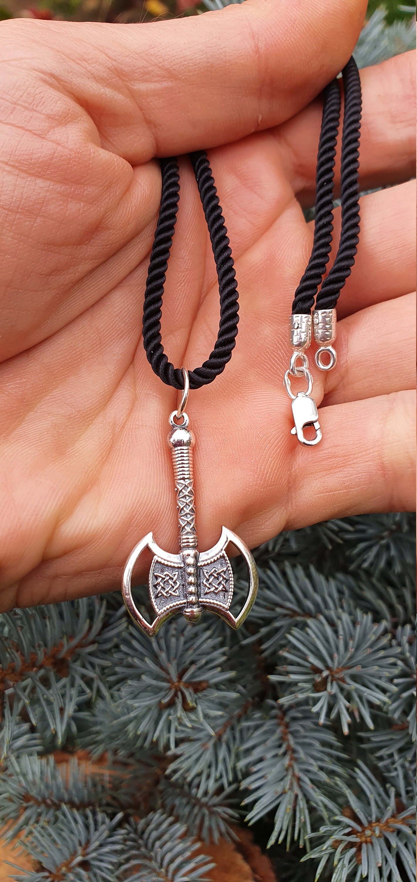 Pendant Ax of Perun Axe of Perun Amulet Axe Pendant - Etsy
