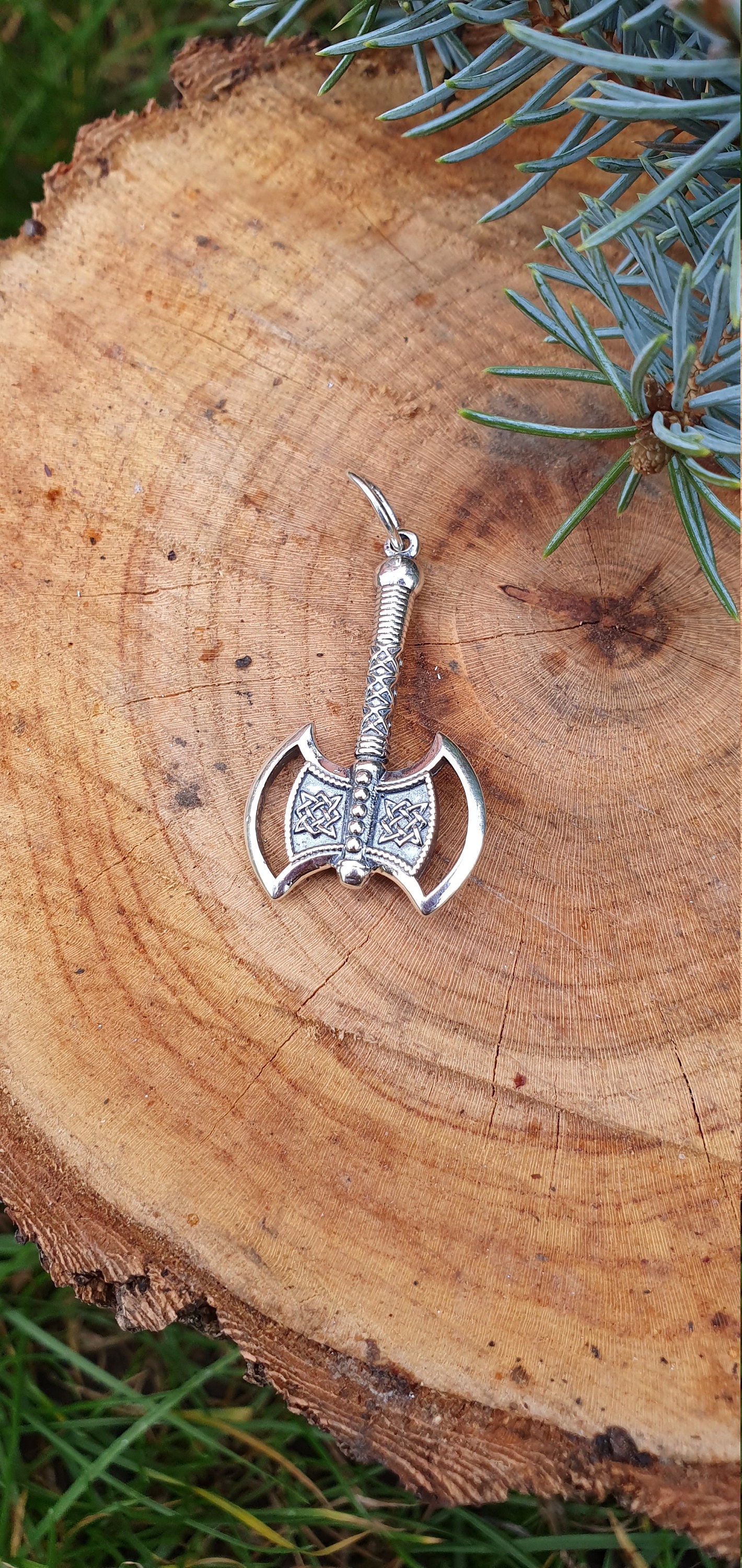 Pendant Ax of Perun Axe of Perun Amulet Axe Pendant - Etsy