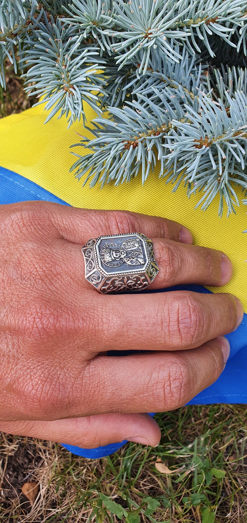 Ring Nicholas the Wonderworker Silver Saint's Ring Ring - Etsy