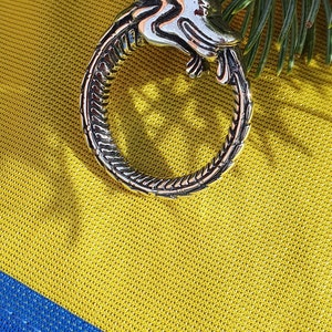 Pendant Ouroboros Amulet Ouroboros Necklace Ouroboros - Etsy