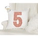 Rose Gold Glitter Numbers Clipart 26 PNG Files DIGITAL - Etsy UK