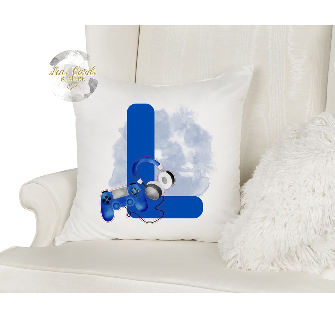 Blue Gaming Alphabet DIGITAL DOWNLOAD Gamer Alphabet - Etsy