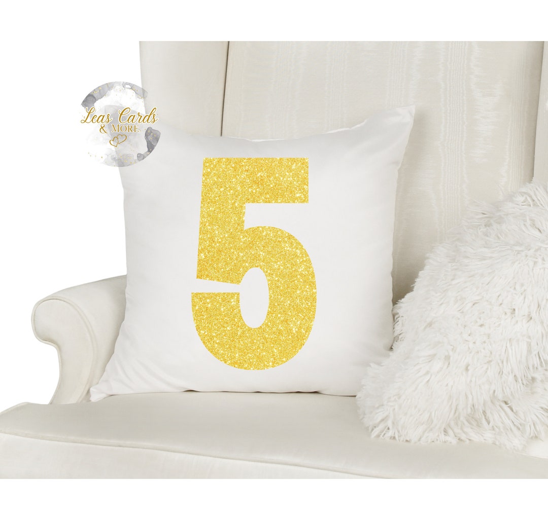 Yellow Glitter Numbers Clipart 26 PNG Files DIGITAL - Etsy