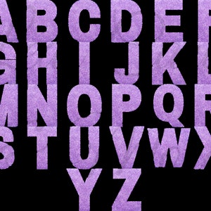 Purple Glitter Clipart - 26 PNG Files *** DIGITAL DOWNLOAD ...