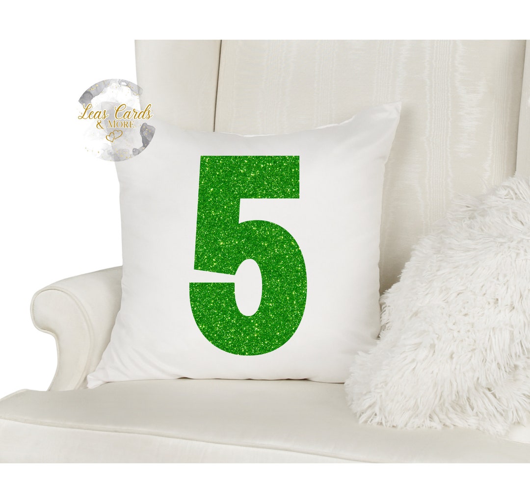 Green Glitter Numbers Clipart 26 PNG Files DIGITAL - Etsy