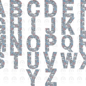 Nautical Sea Alphabet ***DIGITAL DOWNLOAD *** Nautical Clipart ...