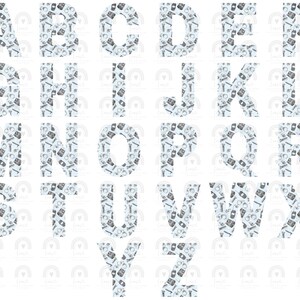 Police Theme Sublimation Alphabet *** DIGITAL DOWNLOAD *** Police ...