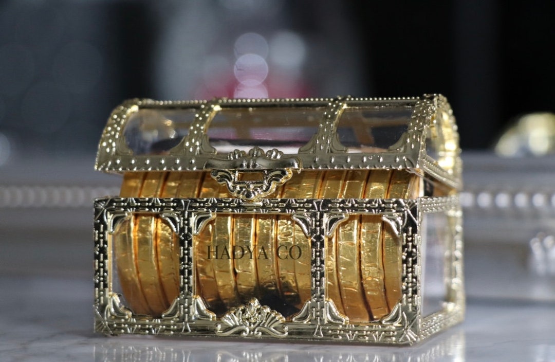 Treasure Chests ~ Filled With Chocolate Coins | by Hadya Co - Etsy