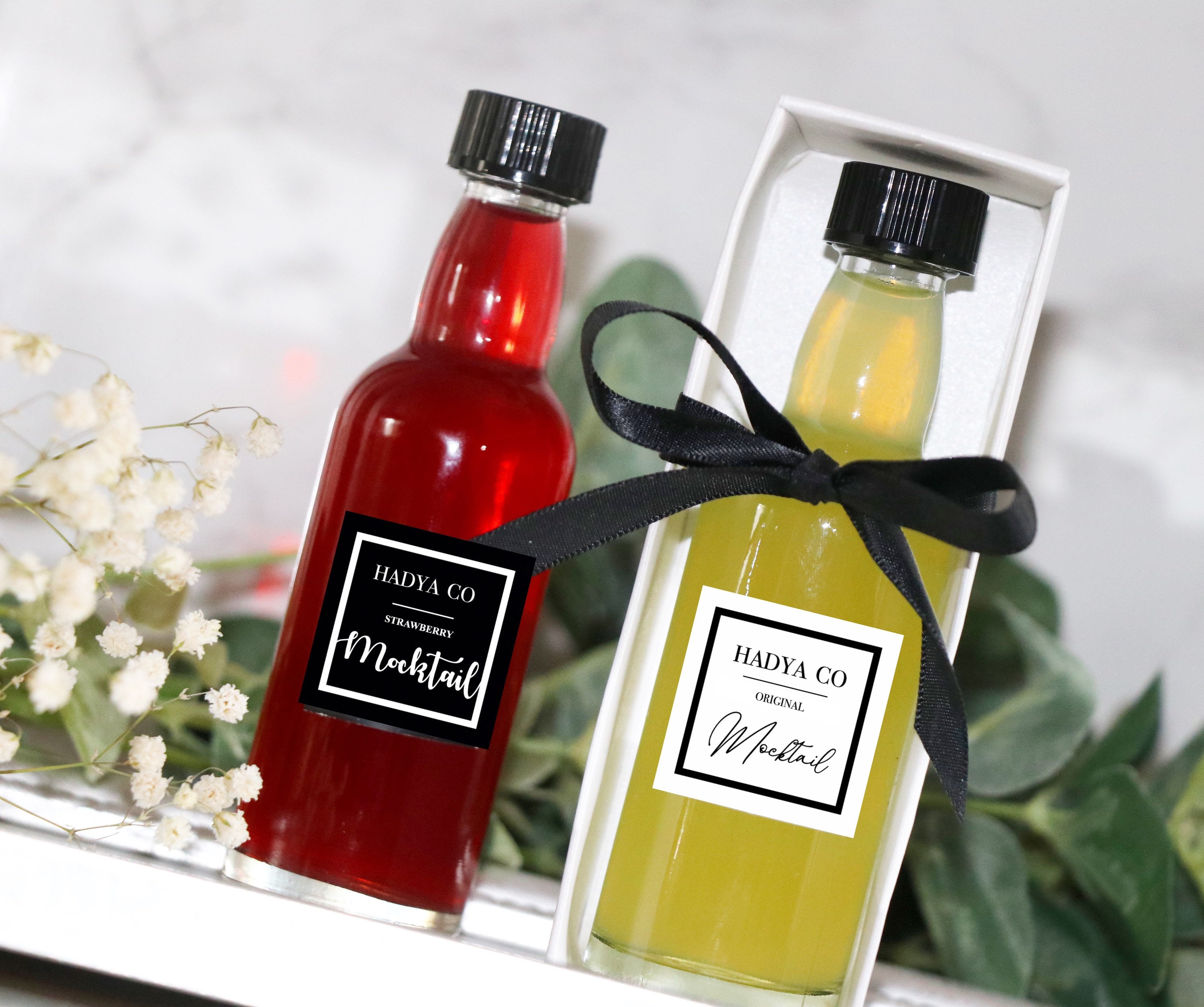 Mini Mocktails non Alcoholic Beverage Perfect Favours for | Etsy