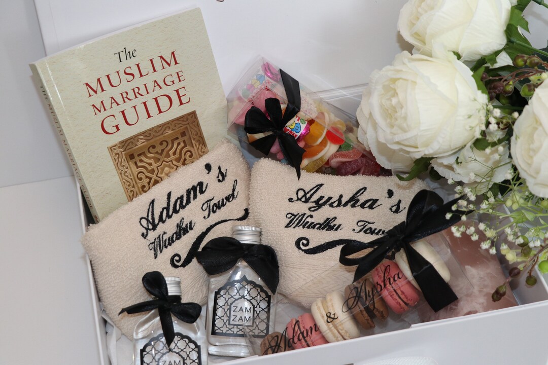 Nikkah Hamper - Wedding Hamper With Islamic Items, Halal Sweets ...