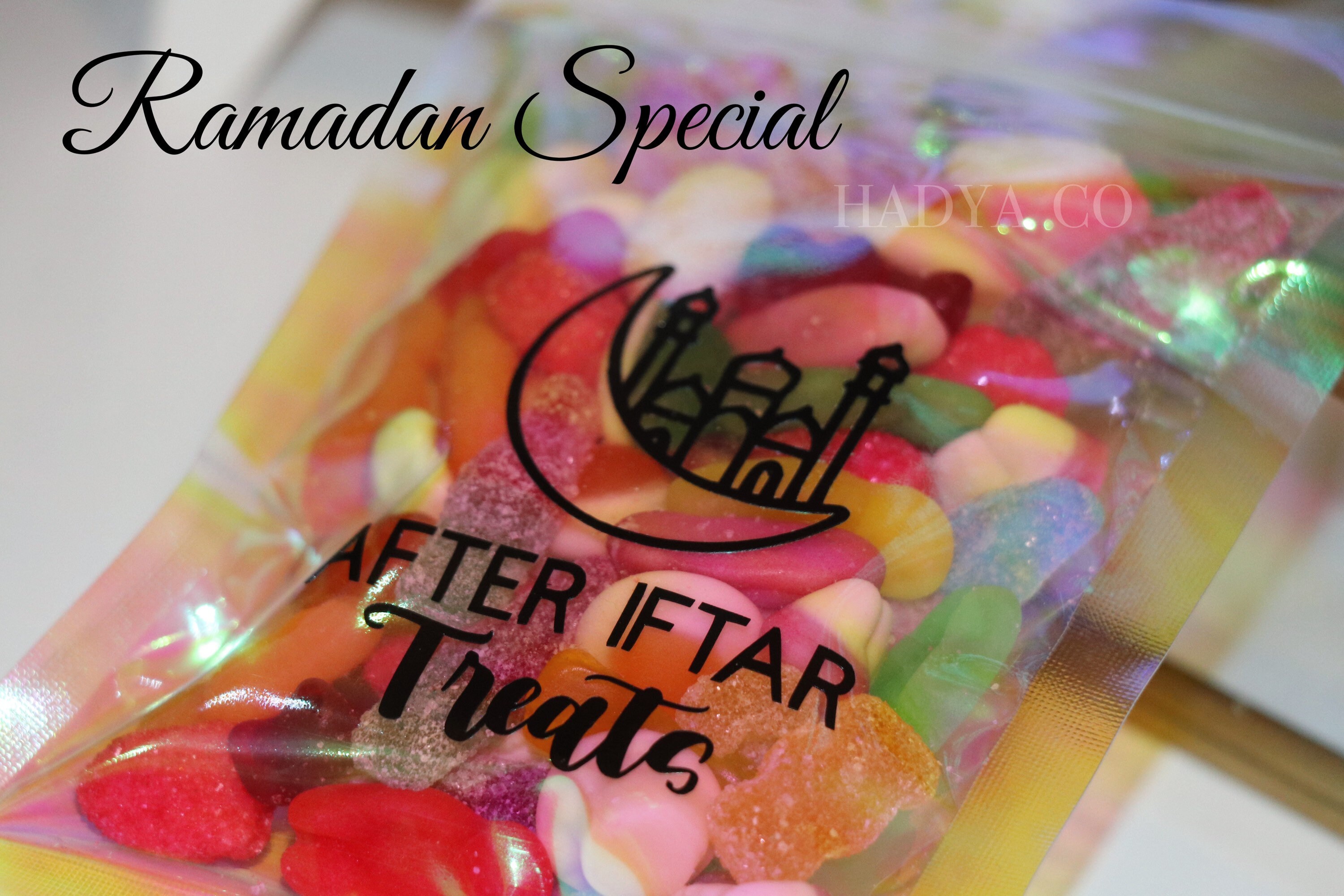 Ramadan/eid Sweets Pouch halal HMC Islamic Gifts After | Etsy UK