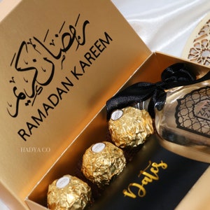 Gift of Iftar Giftbox Filled With Zam Zam Water, Medjool Dates and ...