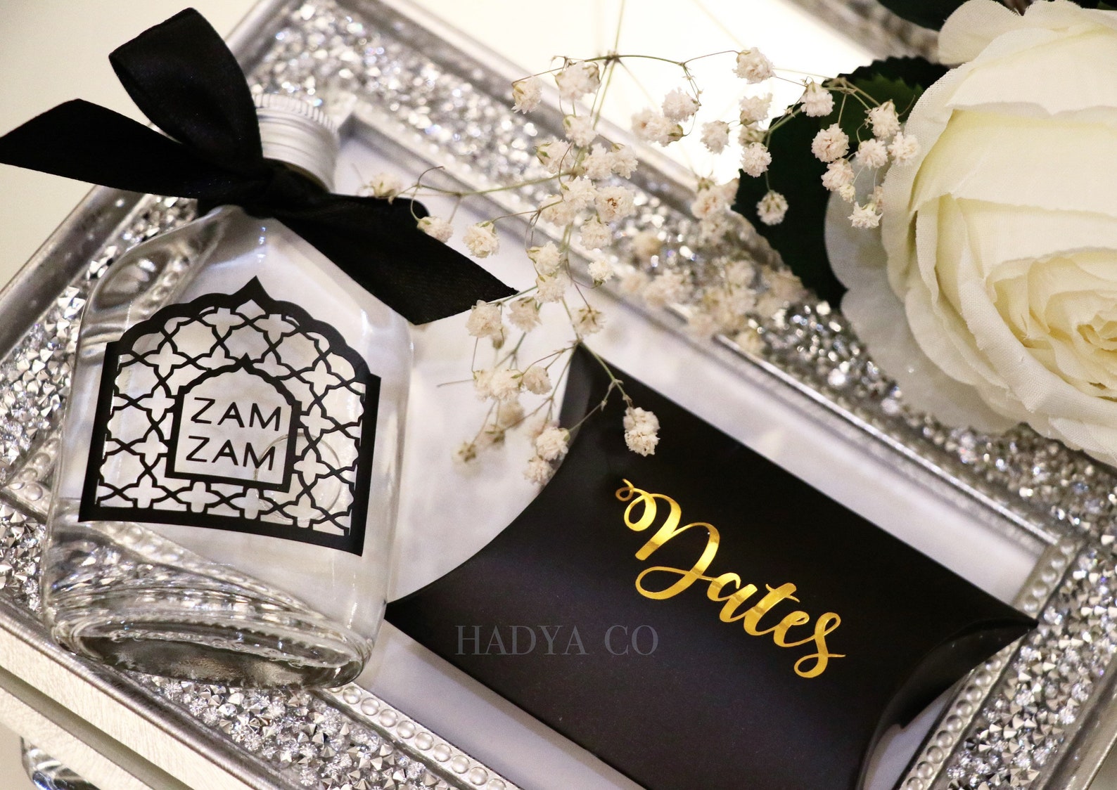 Gift of Iftar Giftbox Filled With Zam Zam Water Medjool Dates | Etsy UK