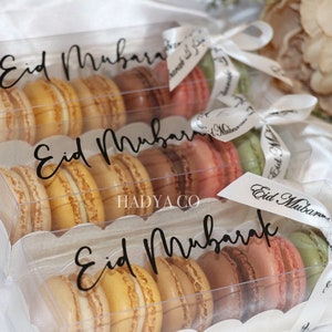 Ramadan or Eid Edition Luxe Macaroon Chocolate Favours - Perfect Gifts ...