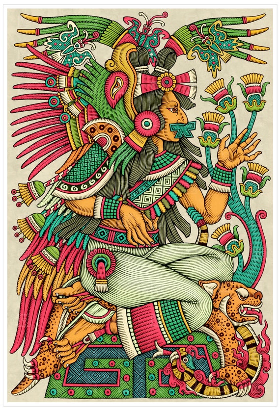 Xochiquetzal Art