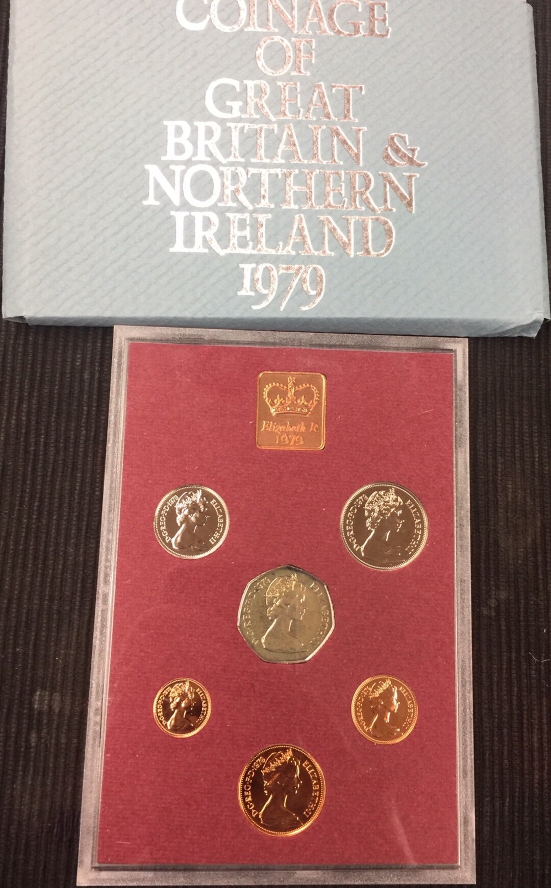1979 Coins of Great Britain Royal Mint Issue Coin Set Proof Set - Etsy