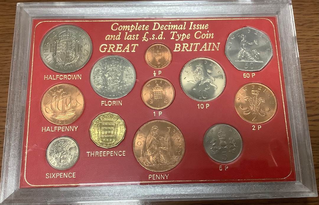 Great Britain Complete Type Complete Decimal and Last Pound Shilling ...