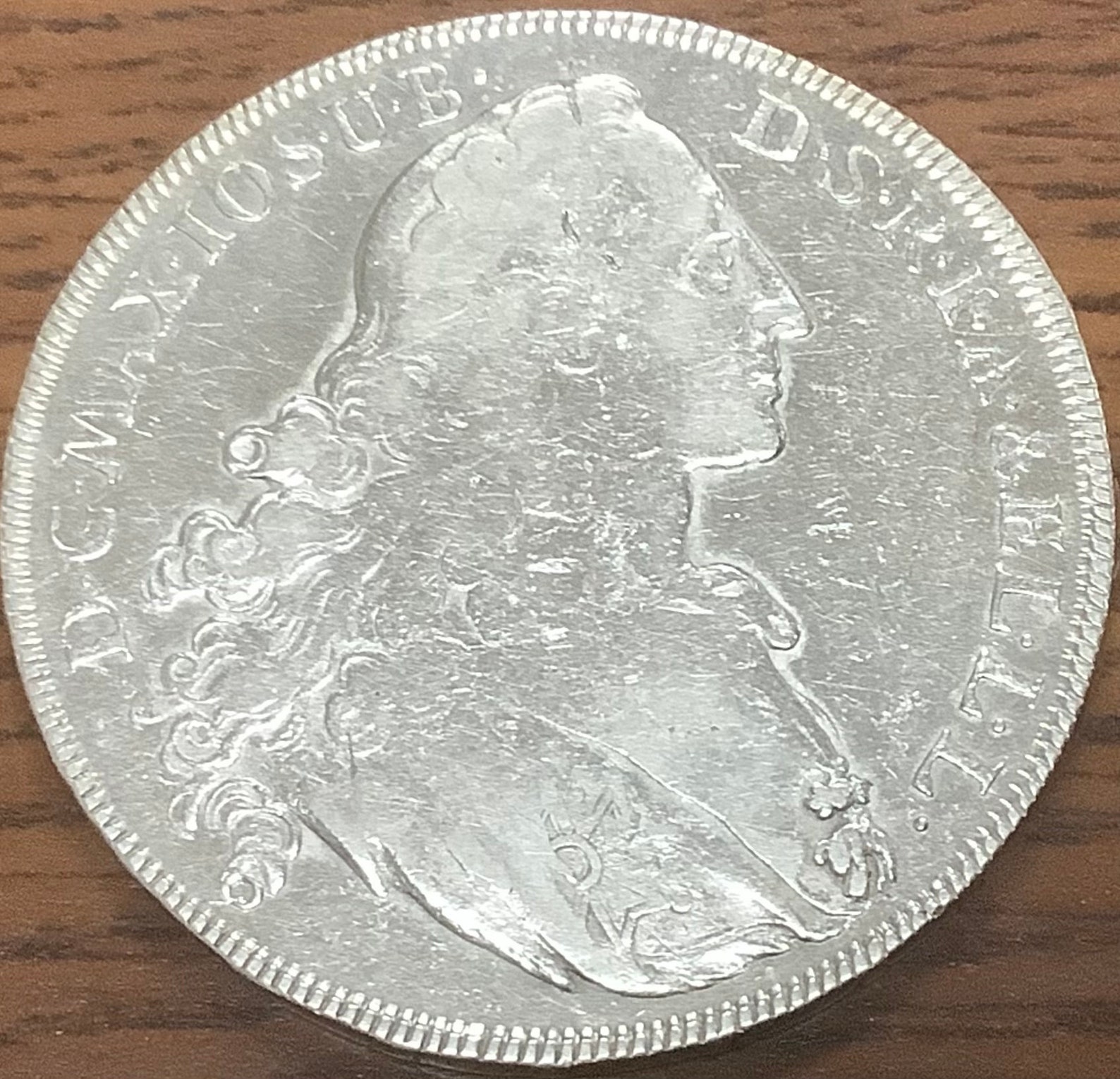 Germany/bavaria 1768 Madonna Thaler Silver Coin - Etsy