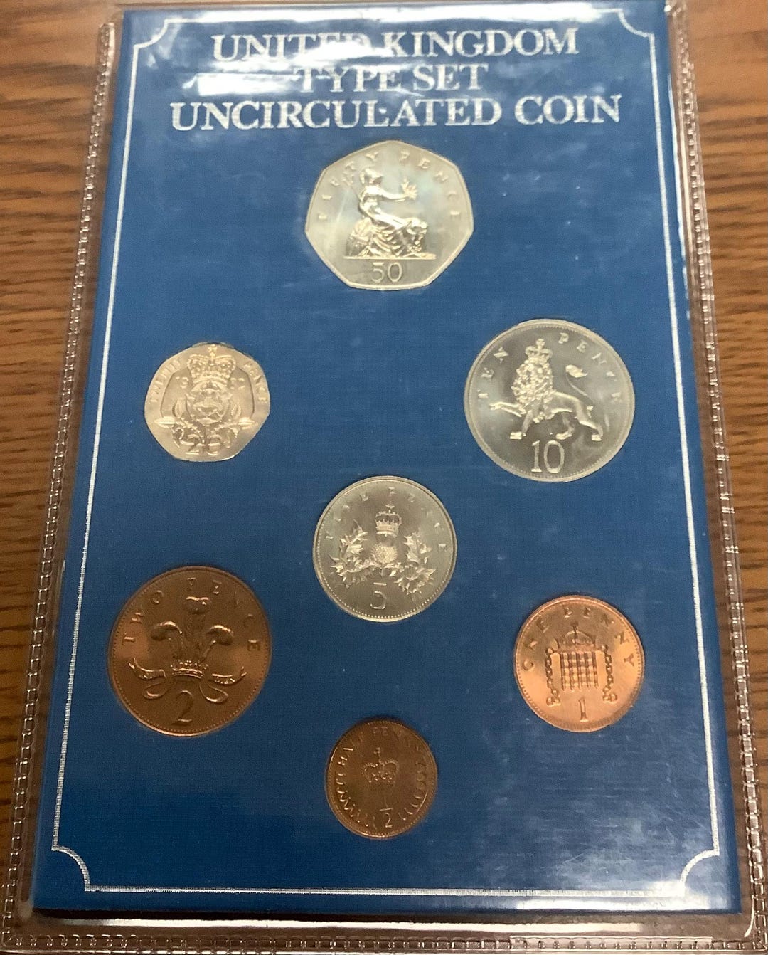 Great Britain Complete Type Complete Decimal Coin Set - Etsy