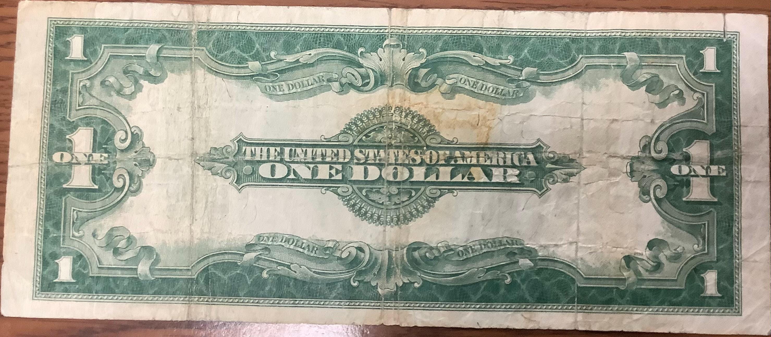 Rare Star Replacement Series of 1923 United States One (1) Dollar Large ...