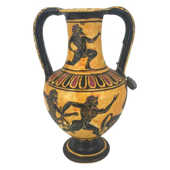 Art & Collectibles Black Figure Amphora with Achilles and Kentaurus ...