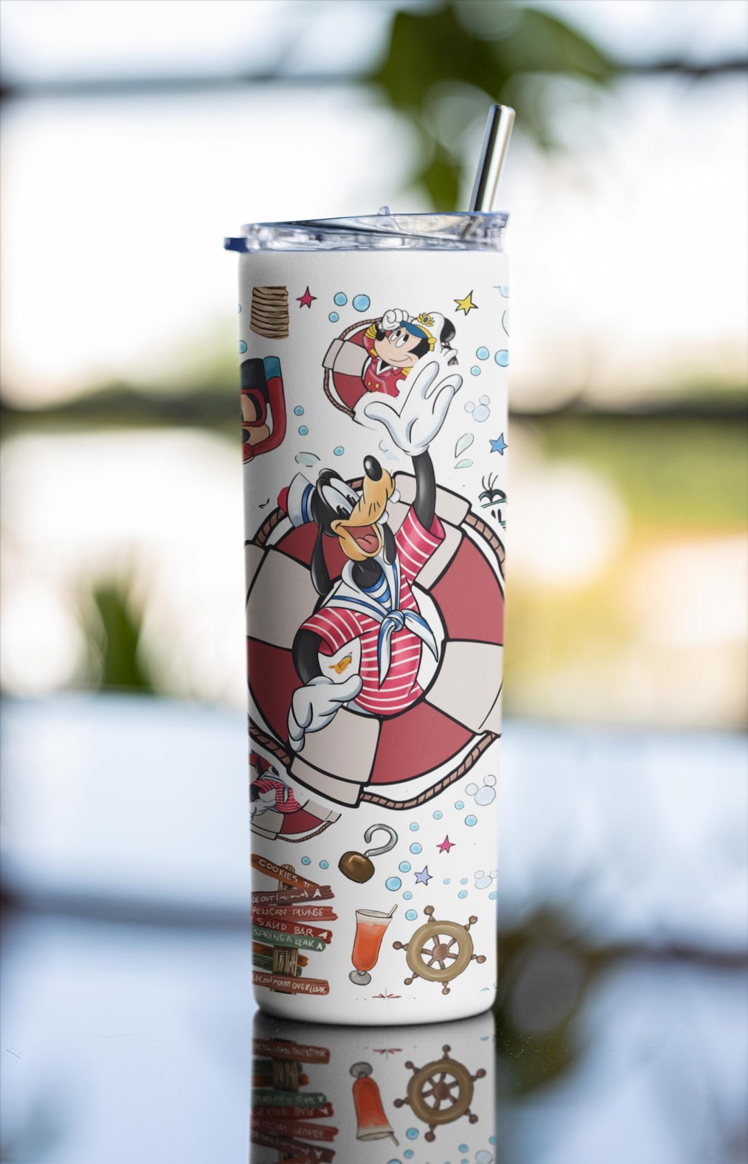 Custom Tumbler -goofy - Disney Cruise - 20oz Tumbler - 30oz Tumbler ...