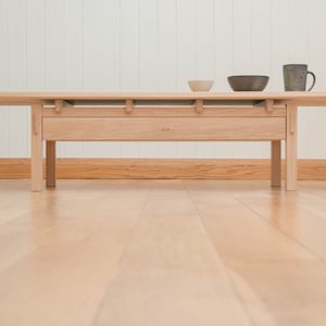 Coffee Table - Long & Low || Japanese Inspired Japandi, Low Table ...