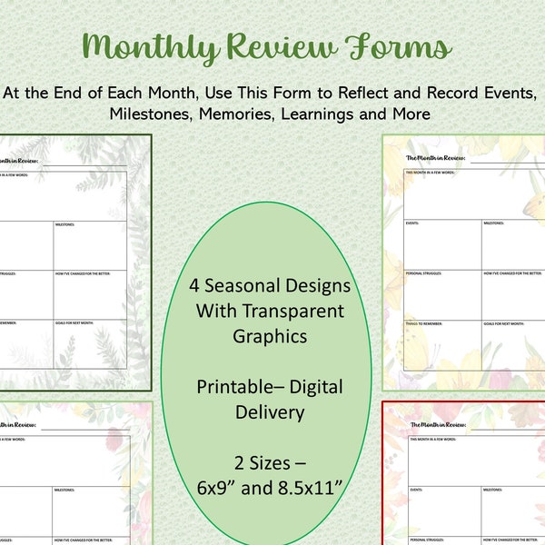 End of Month Review - Etsy